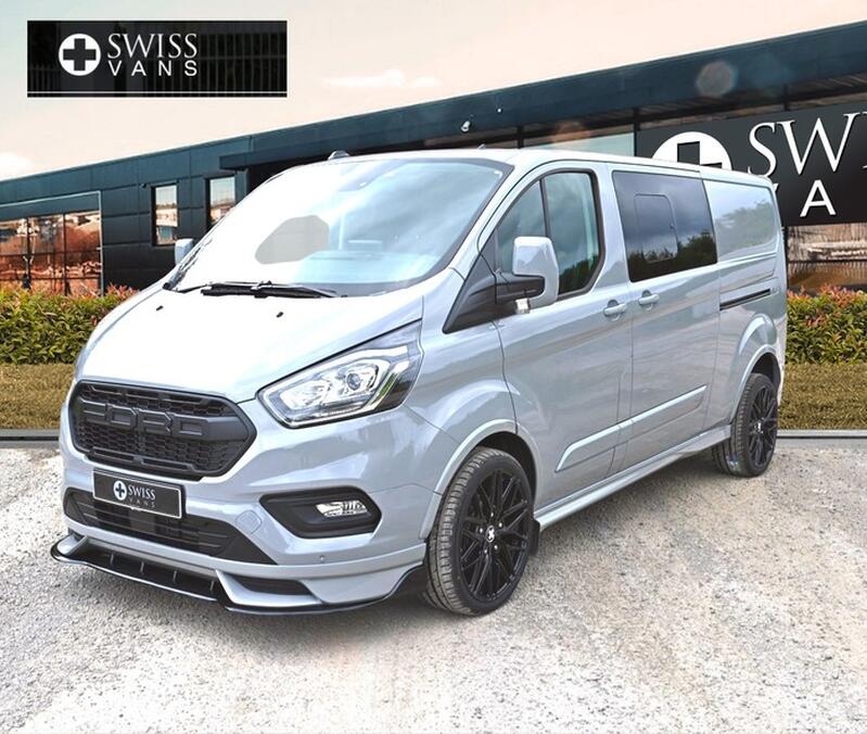 Used FORD TRANSIT CUSTOM 2023 Black in Pencoed, Bridgend | Swiss Vans Stock